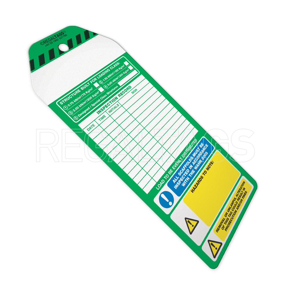 Scaffolding Tags | REGALTAG